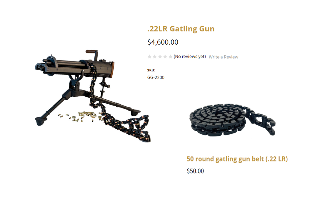 TIPPMANN 22LR GATLING GUN - Gun Reviews - IGY6 ARMORY
